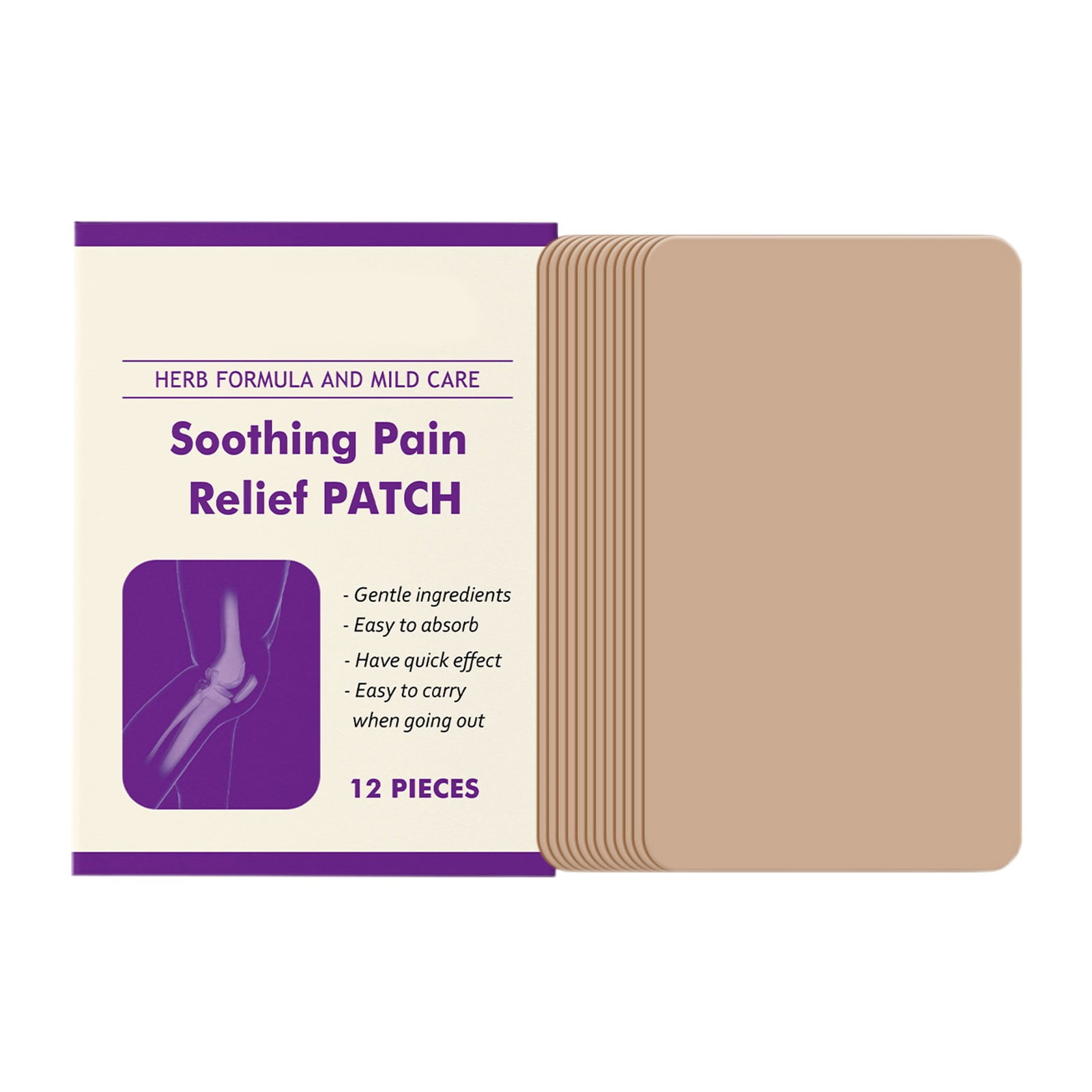 Body Care Soothing Patch Muscle Stiffness And Discomfort Reduce Tension ...