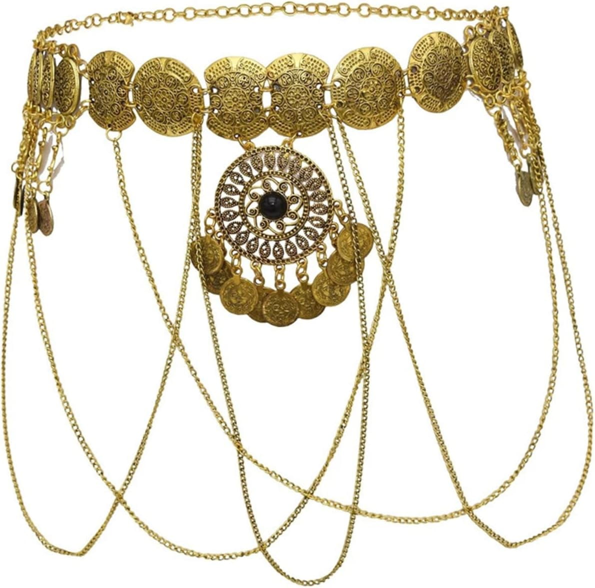 Body Chain for Discerning Women Elegant Waist Chain with Color Design ...