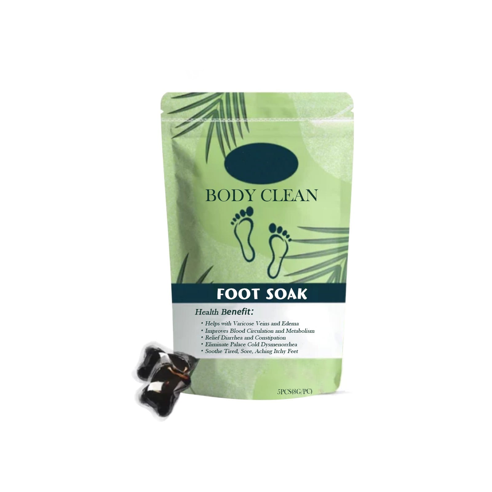 Body Clean Foot Soak with Natural Ingredients for Soothing Relief ...