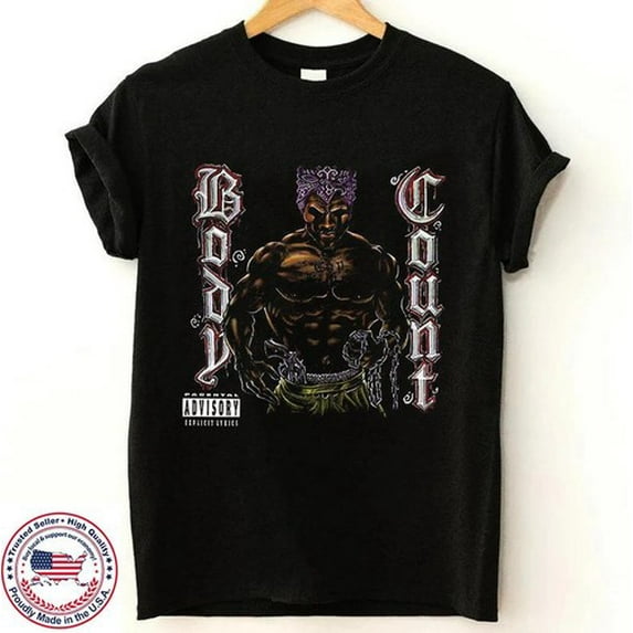 Body Count Band Ice T Unisex Cotton T Shirt Full Size S-5XL - Walmart.com