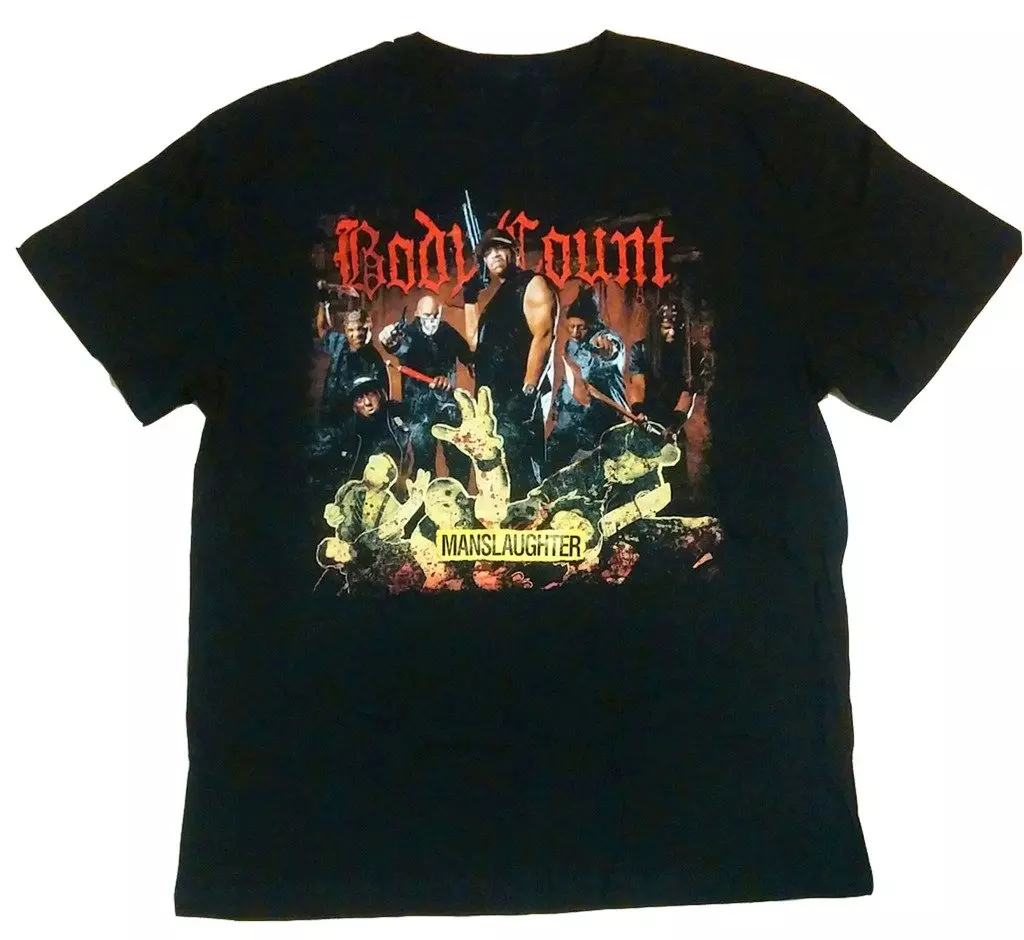 Body Count Band Music Black T-Shirt Cotton Unisex S-234XL RD320 ...