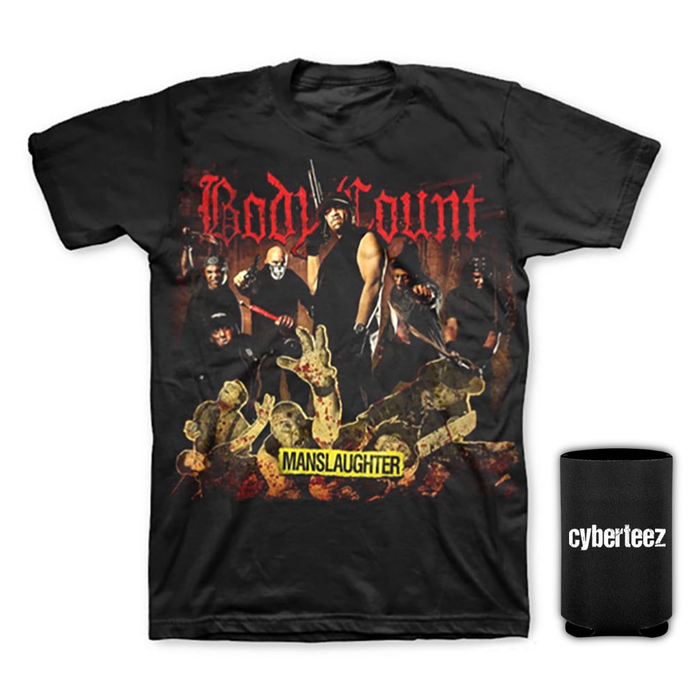 Body Count (Ice T) Manslaughter Tour T-Shirt S-3XL + Coolie (S ...