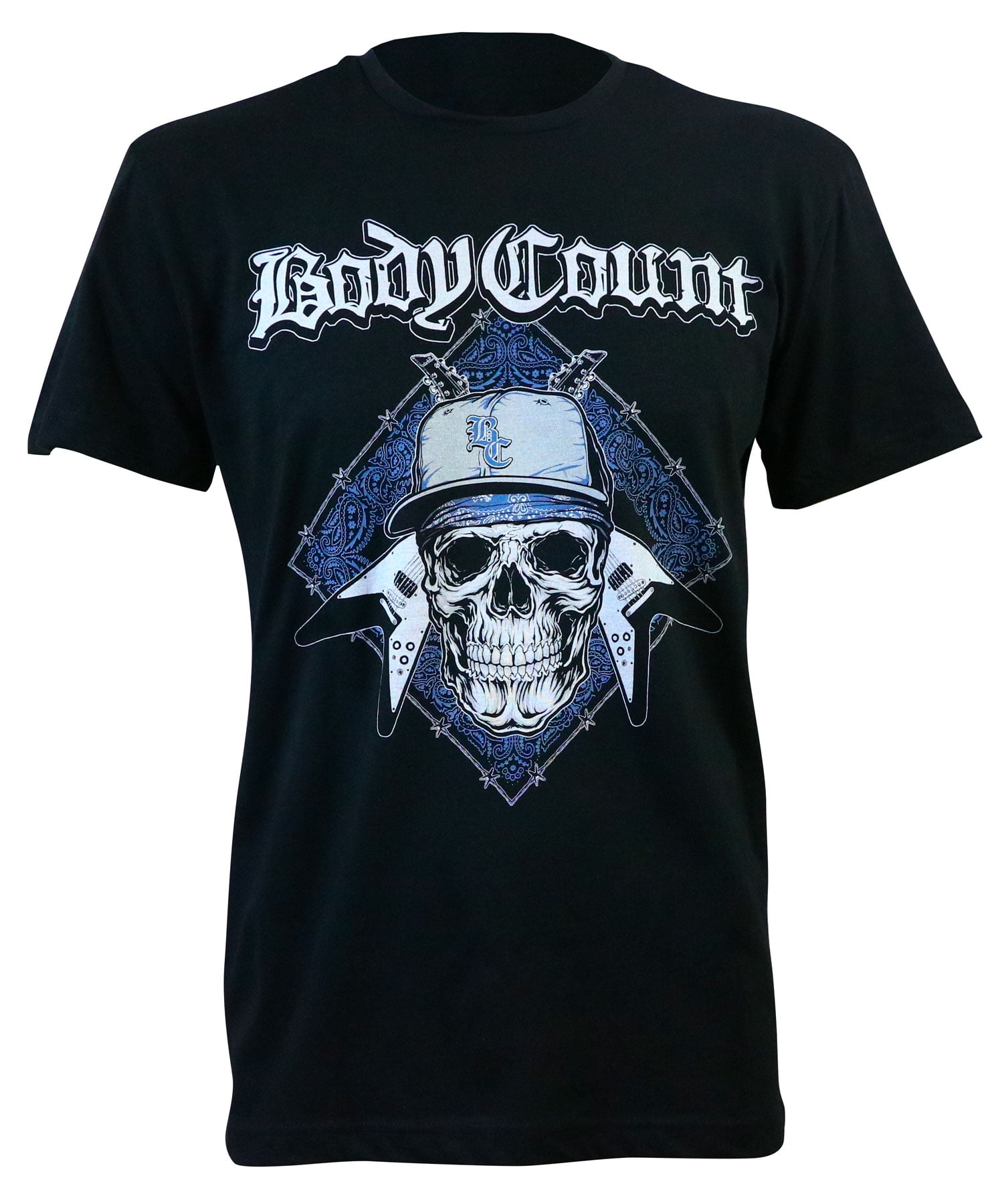 Body Count Men's Slim-Fit Attack T-Shirt, Size 2X-Large, Color Black ...