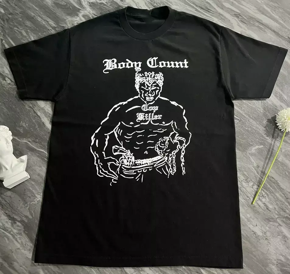 Body Count Music For Lovers Black T-Shirt Cotton Full Size RD325 ...