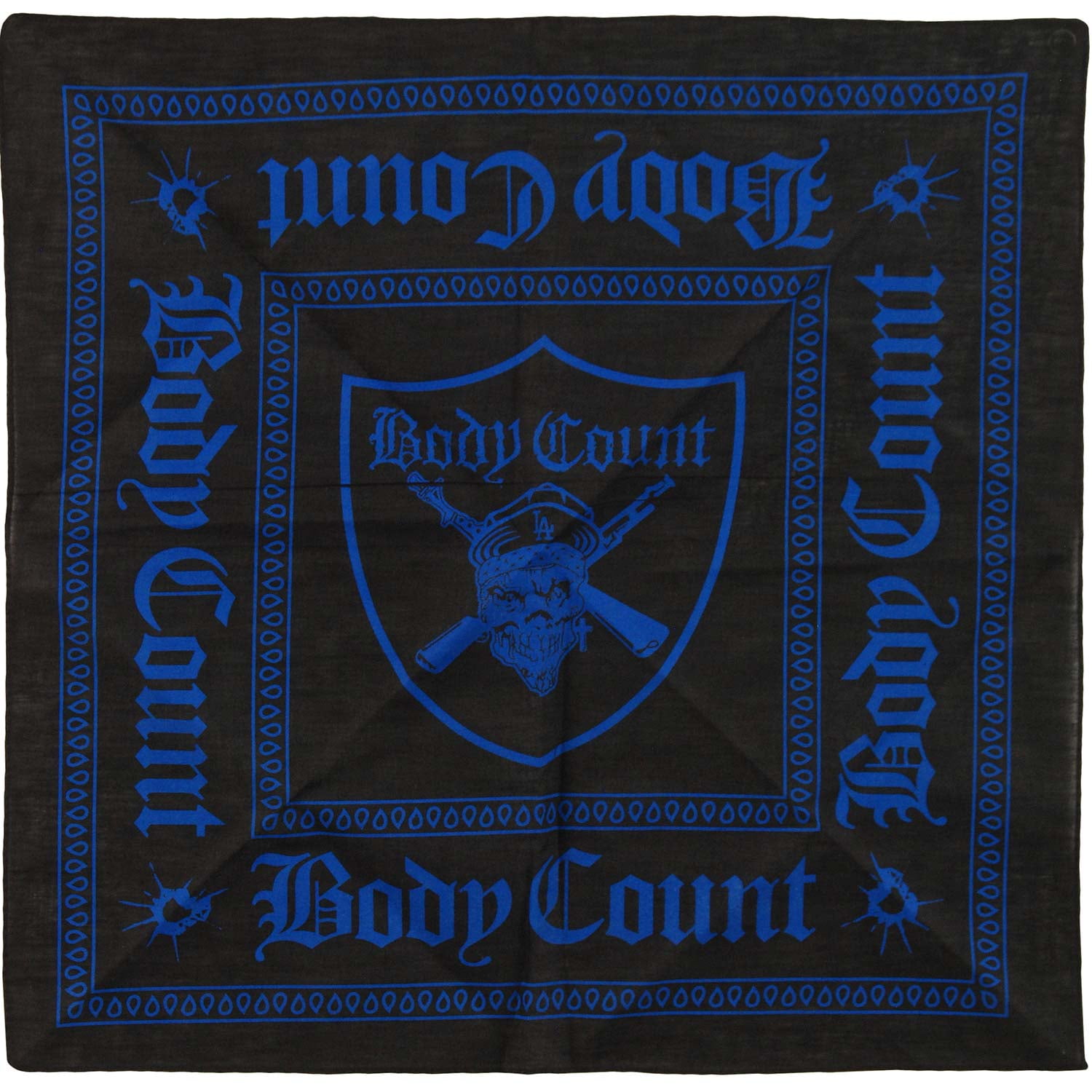 Body Count Pirate Bandana Blue - Walmart.com