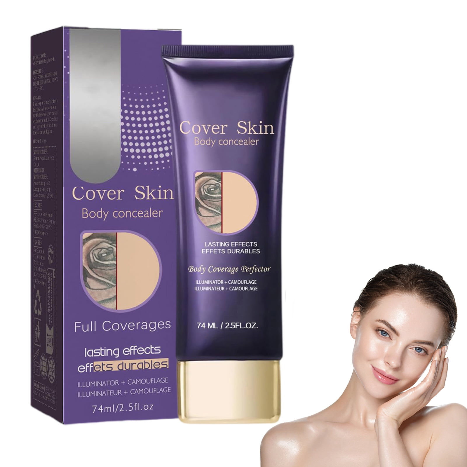 Body Coverage Perfector, All Over Complexion Perfector For Leg & Body ...