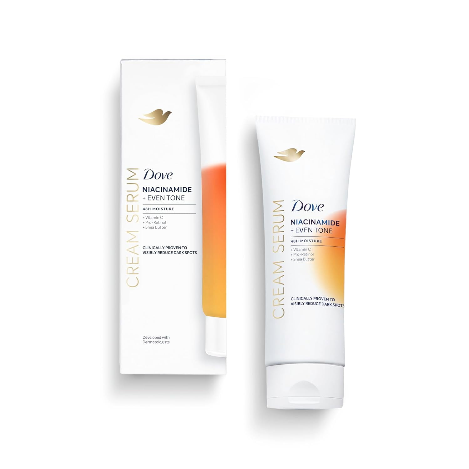 Body Cream Serum Niacinamide + Even Tone for Dark Spots and Uneven Tone ...