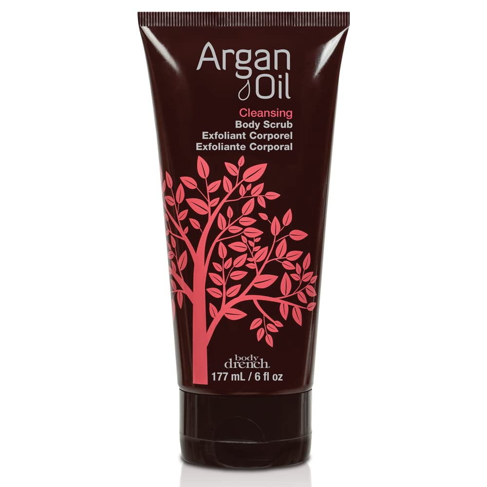 Body Drench Argan Oil AKF18 Exfoliating Body Scrub - Deep Cleansing ...