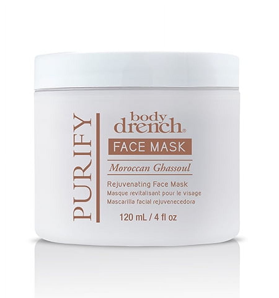 Body Drench Moroccan Ghassoul Rejuvenating Face Mask, 4 fl oz - Walmart.com