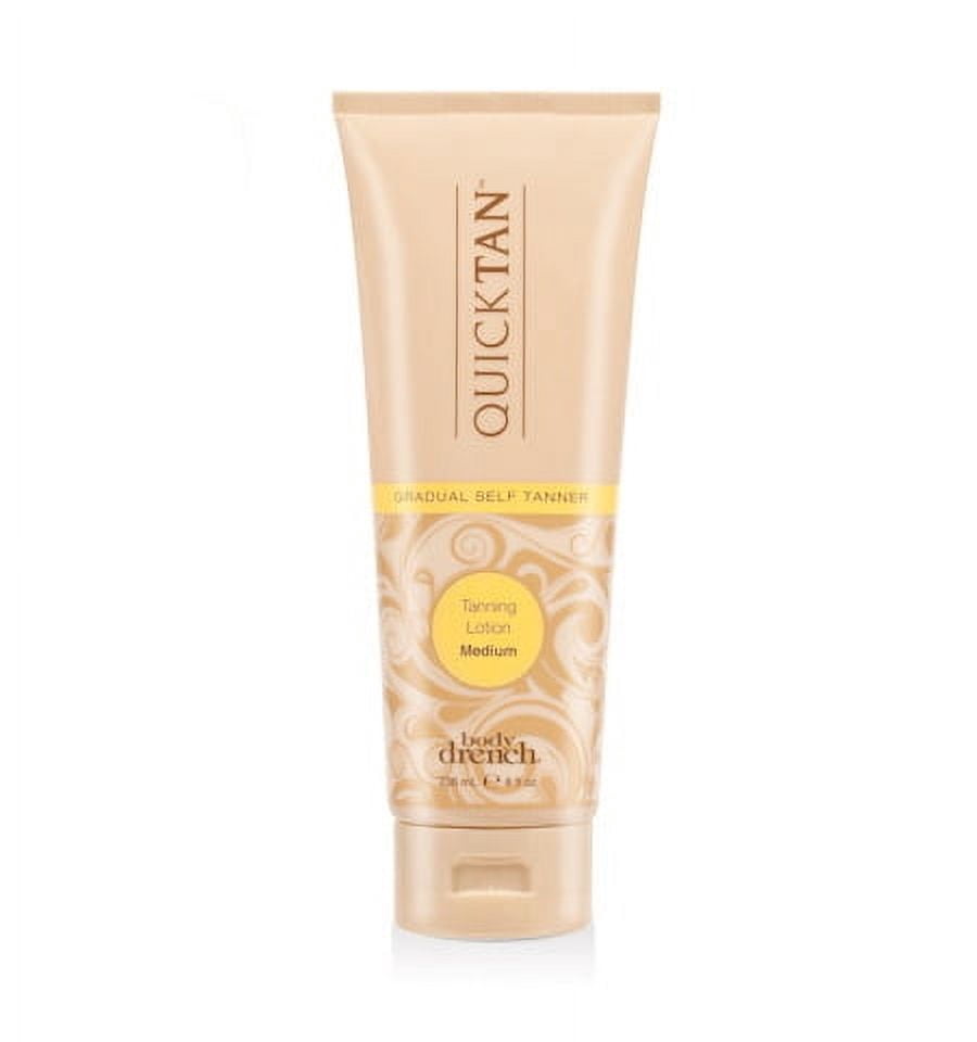 Body Drench Quick Tan Gradual Self-Tanner Tanning Lotion - Option : Med ...