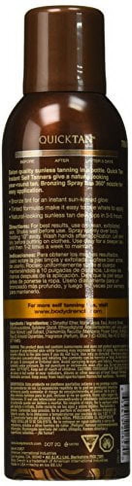Body Drench Quick Tan Instant Self Tanning Spray, Medium Dark, 6 oz ...