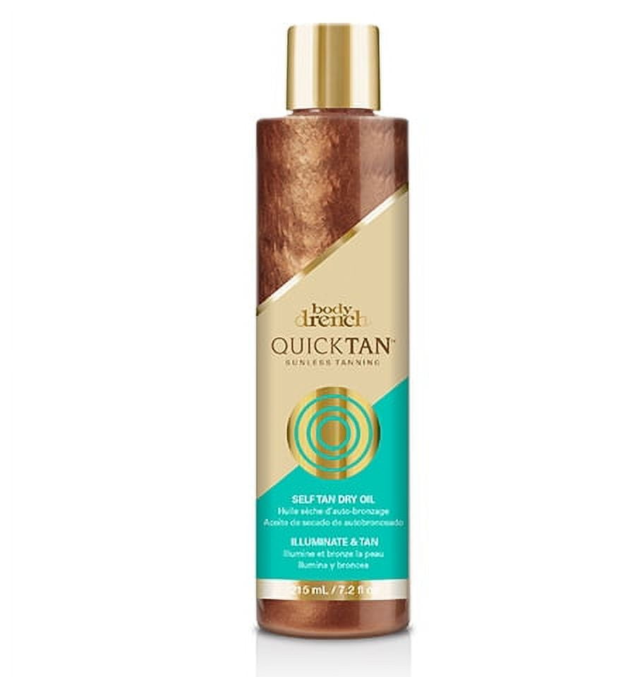 Body Drench Quick Tan Self Tan Dry Oil - Size : 7.2 oz - Walmart.com