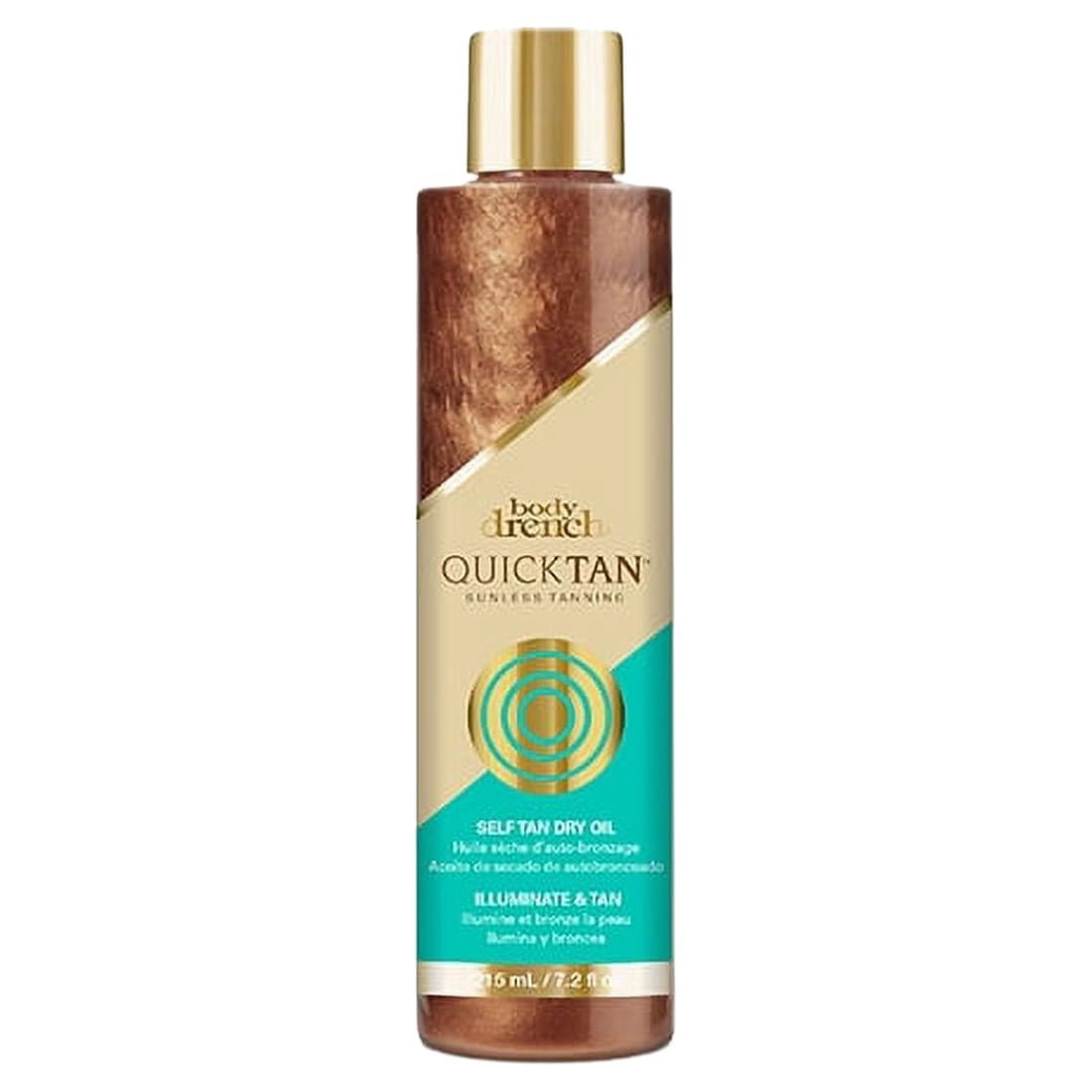 Body Drench Quick Tan Self Tan Dry Oil - Size : 7.2 oz - Walmart.com
