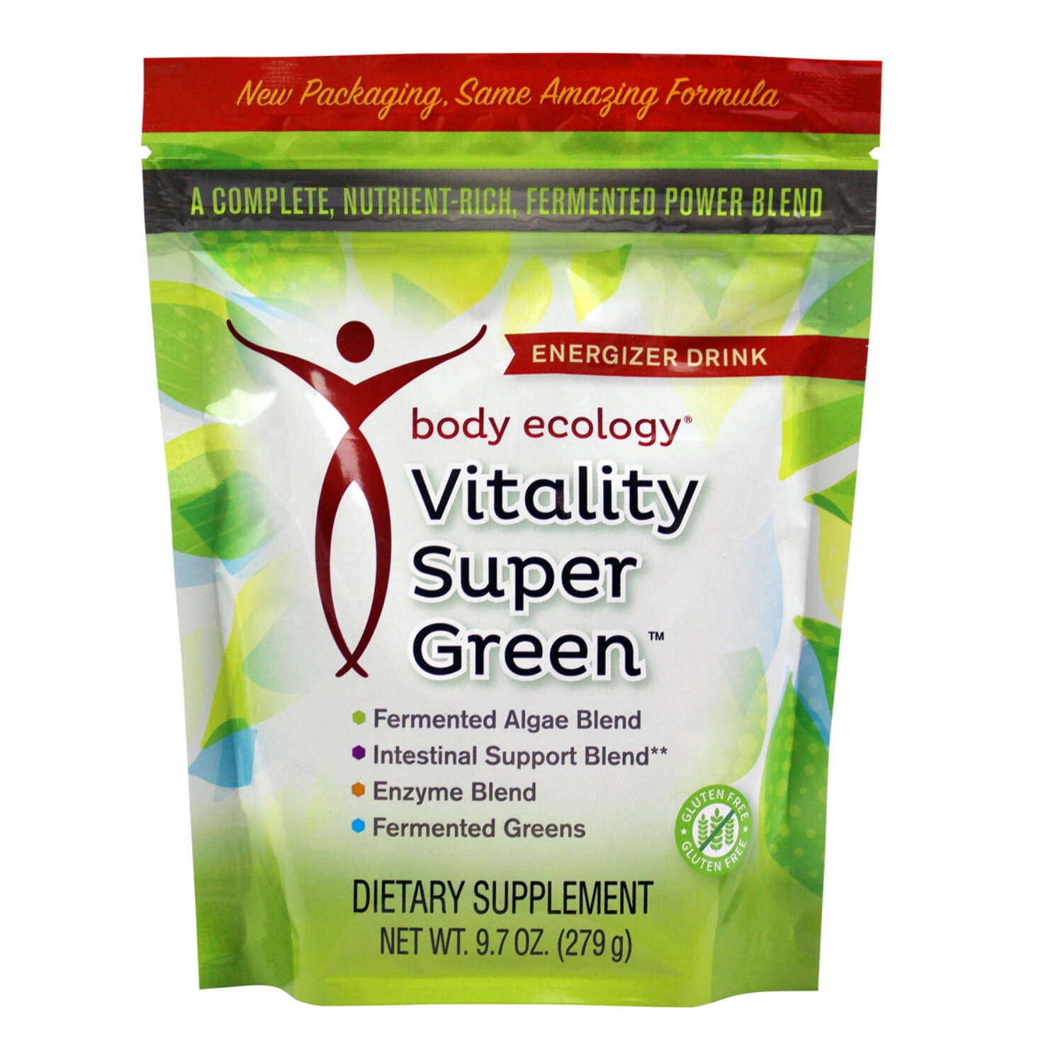 Body Ecology Vitality SuperGreen | 30 Servings | Supercharge Your ...