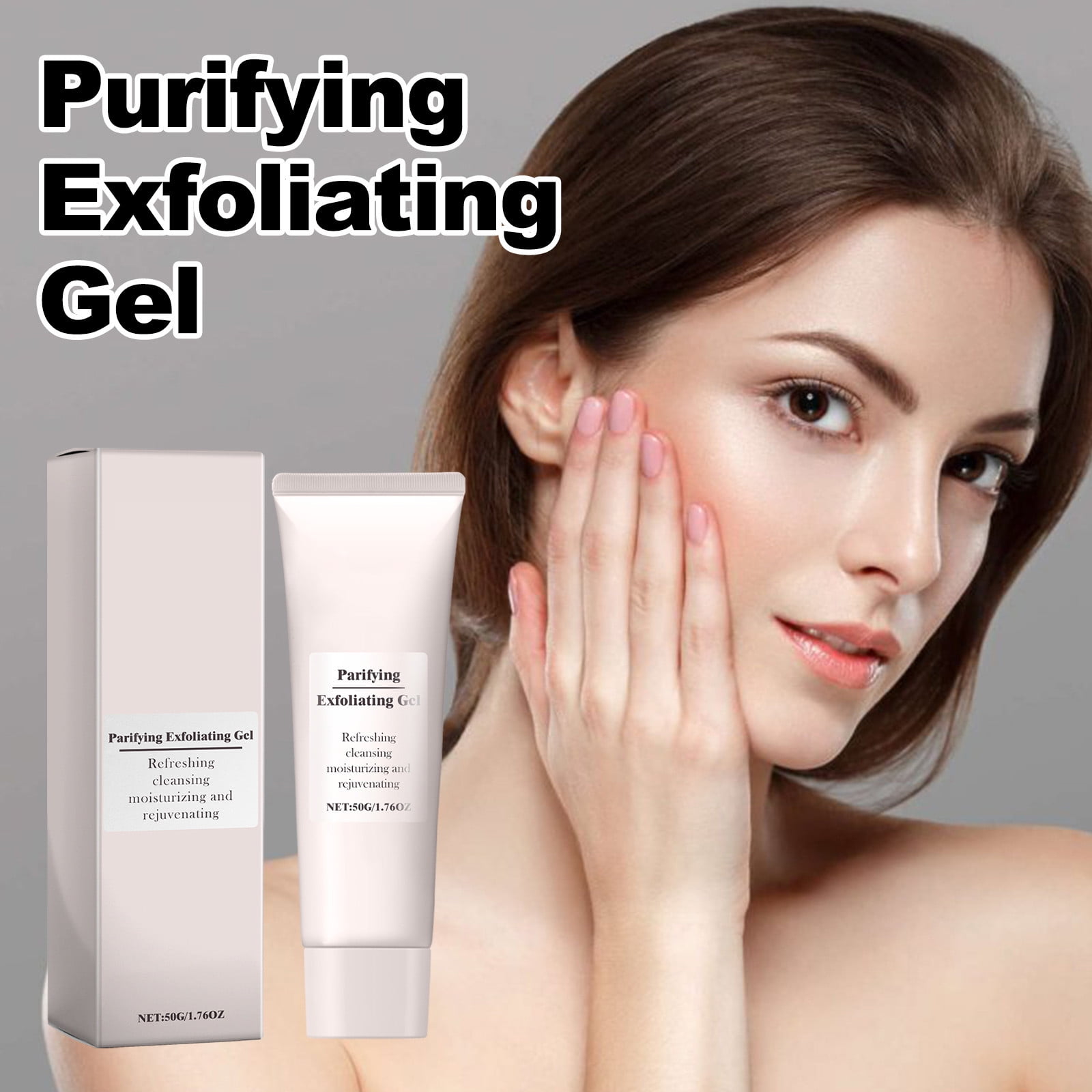 Body Exfoliating Gel Cleans Cuticles Moisturizes Beautifies And Facial ...