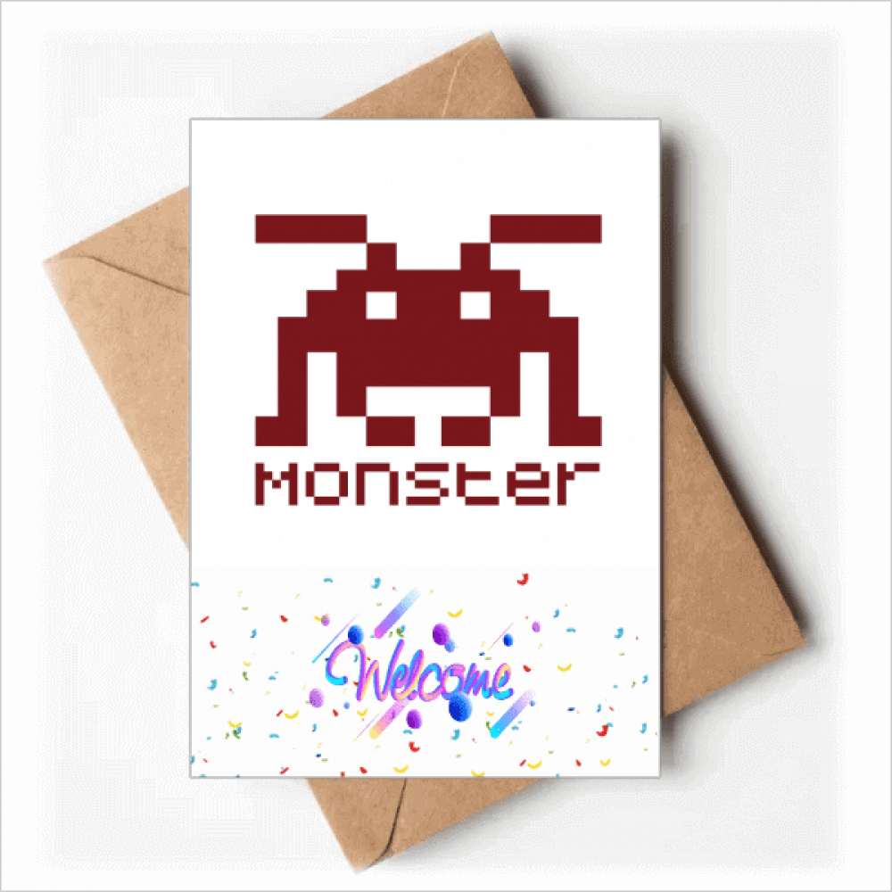Body Face Monsters Art Deco Fashion Welcome Back Greeting Cards ...