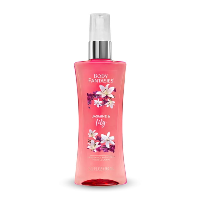 Body Fantasies Jasmine & Lily Body Spray for Women, 3.2 fl oz - Walmart.com