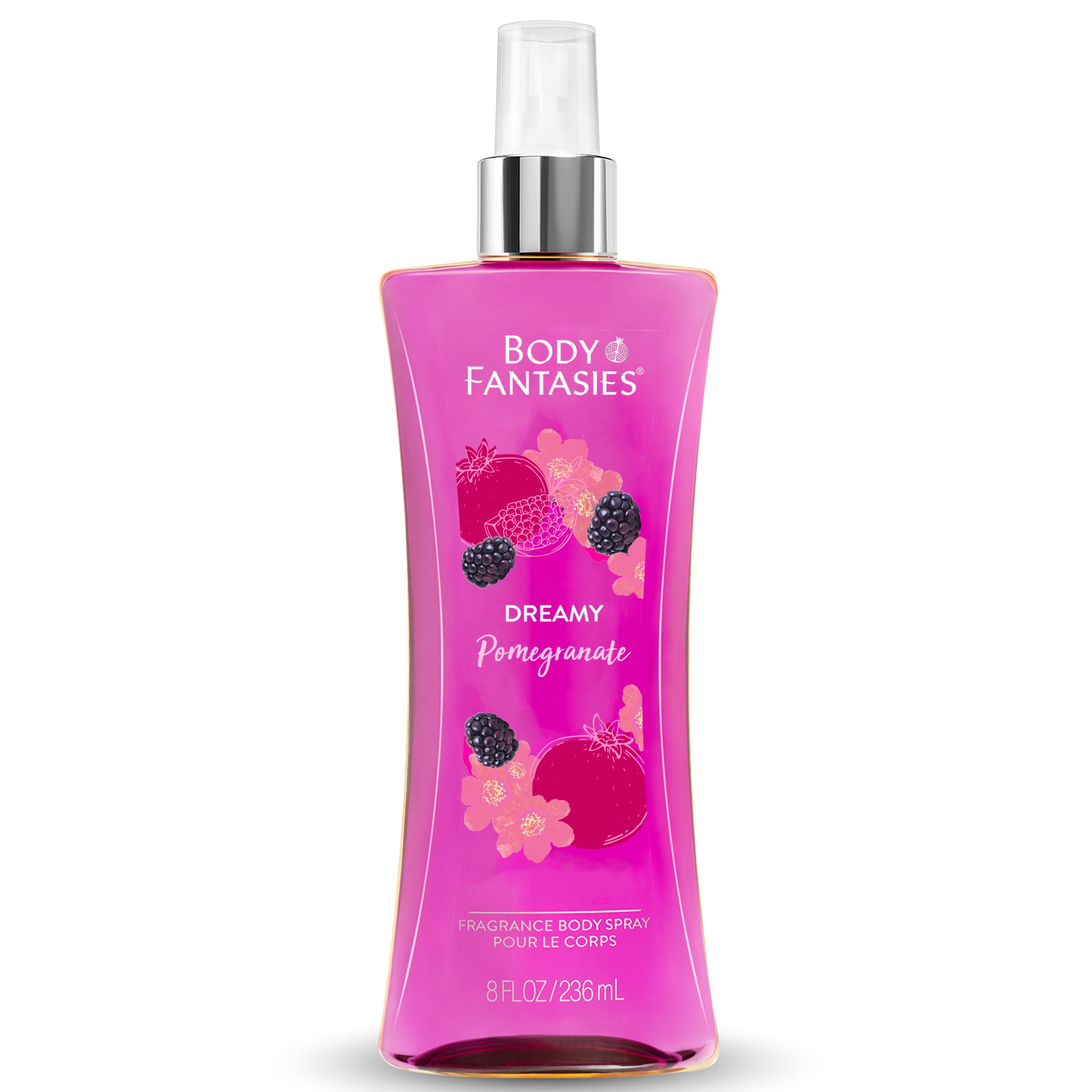 Body Fantasies Signature Fragrance Body Spray, Dreamy Pomegranate, 8 fl ...