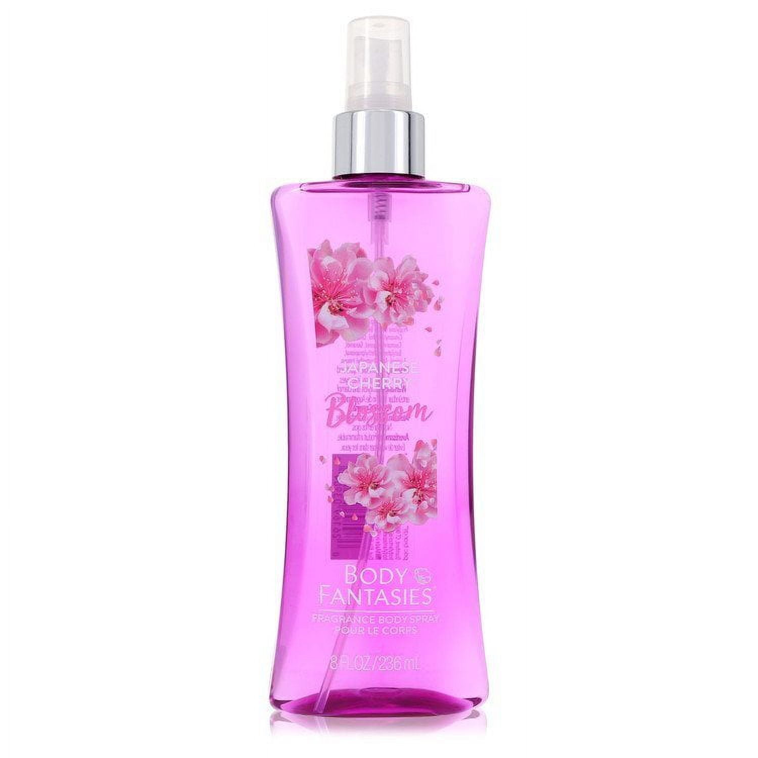 Body Fantasies Signature Japanese Cherry Blossom Body Spray for Women ...