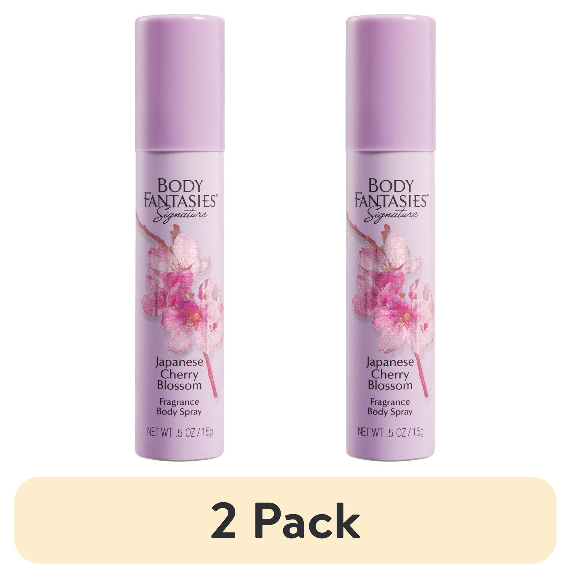 (2 pack) Body Fantasies Signature Japanese Cherry Blossom Unisex Body ...