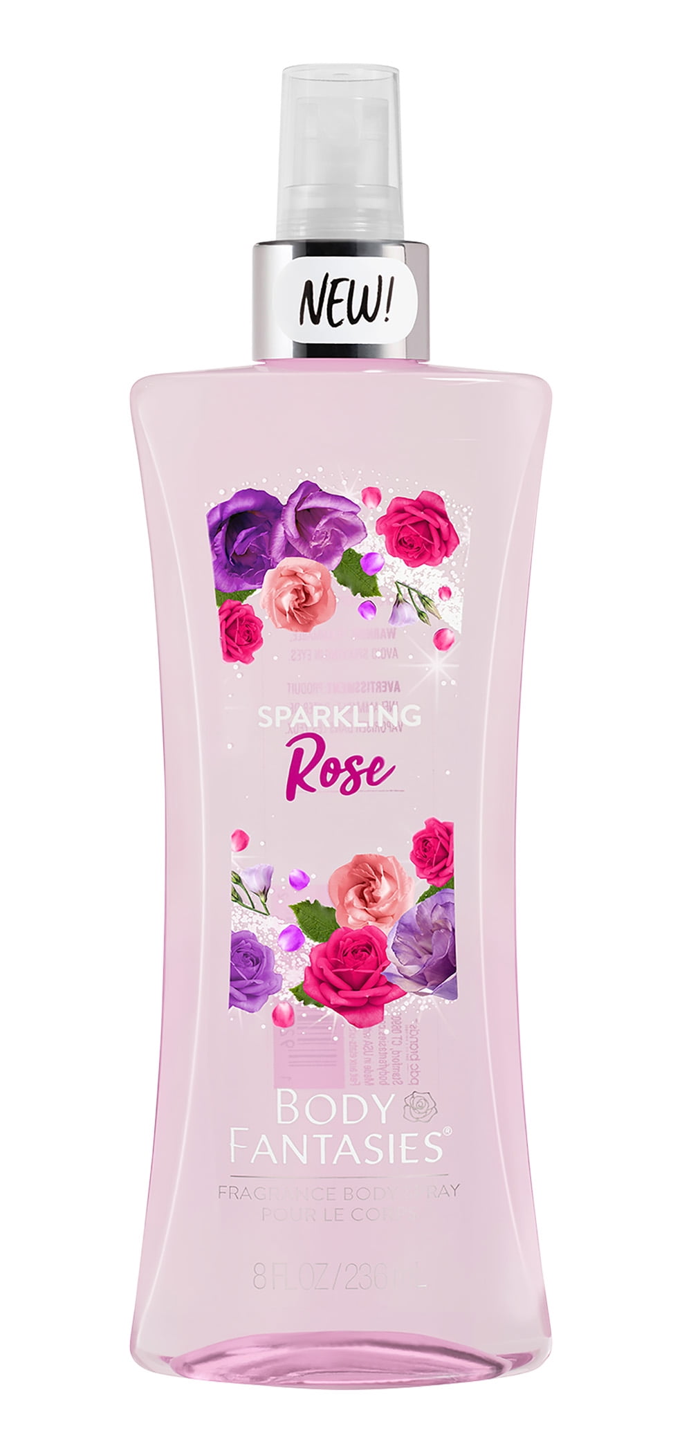 Body Fantasies Signature Sparkling Rose Body Spray, 8 oz. - Walmart.com
