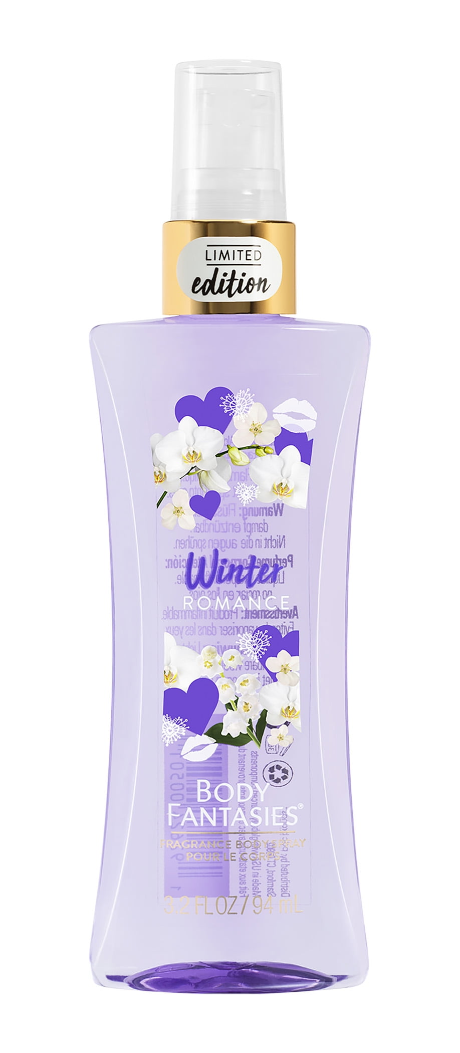 Body Fantasies Signature Winter Romance Body Spray, 3.2 oz. - Walmart.com