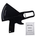Body Fat Caliper, Double Spring Caliper and Body Tape Measure Are ...