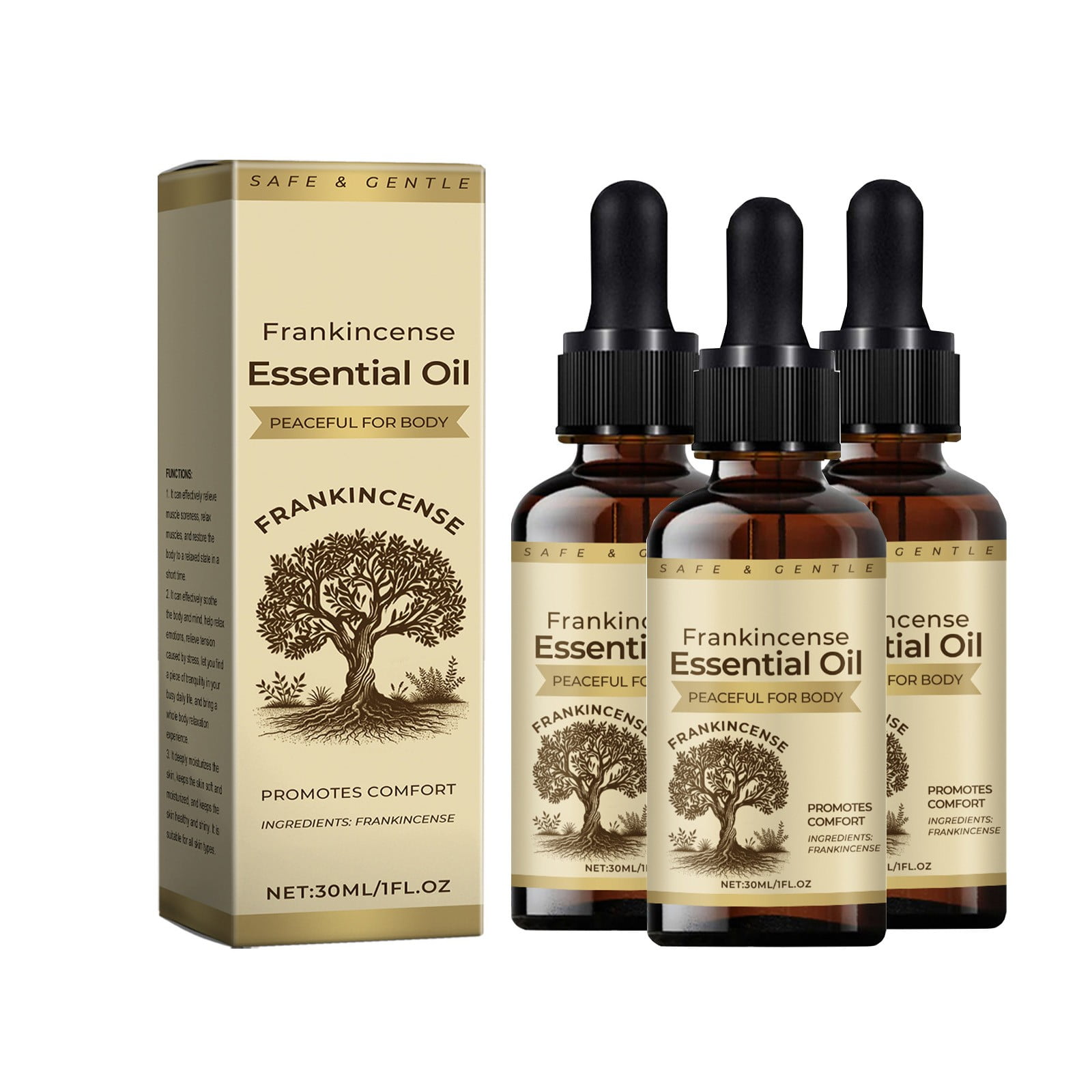 Body Frankincense Oil Soothes Shoulder And Back Muscles And Cares For ...