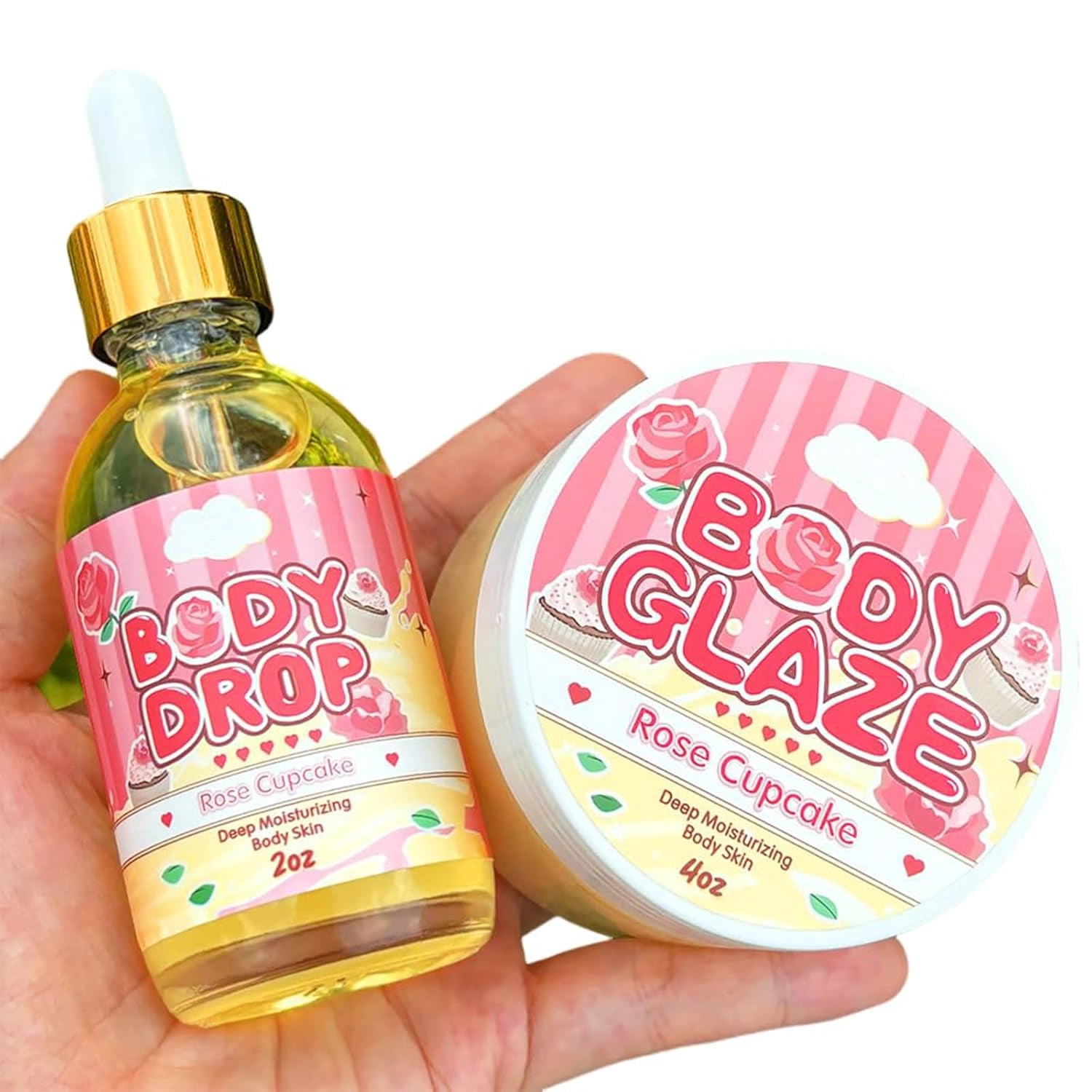 Body Glaze Body Butter Donut, Body Glaze Donut, Body Drops Body Oil ...