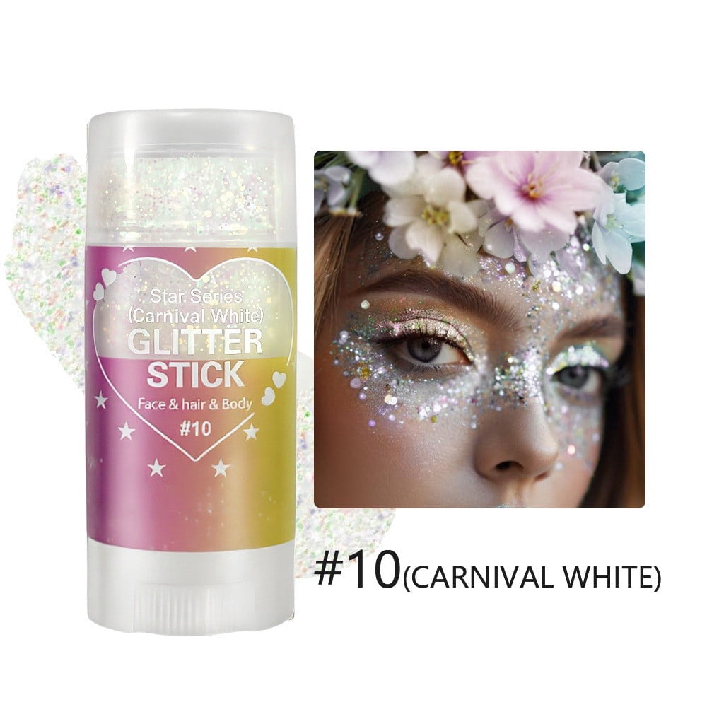 Body Glitter, Singer Concerts Face Glitter Gel Makeup, Holographic Long ...