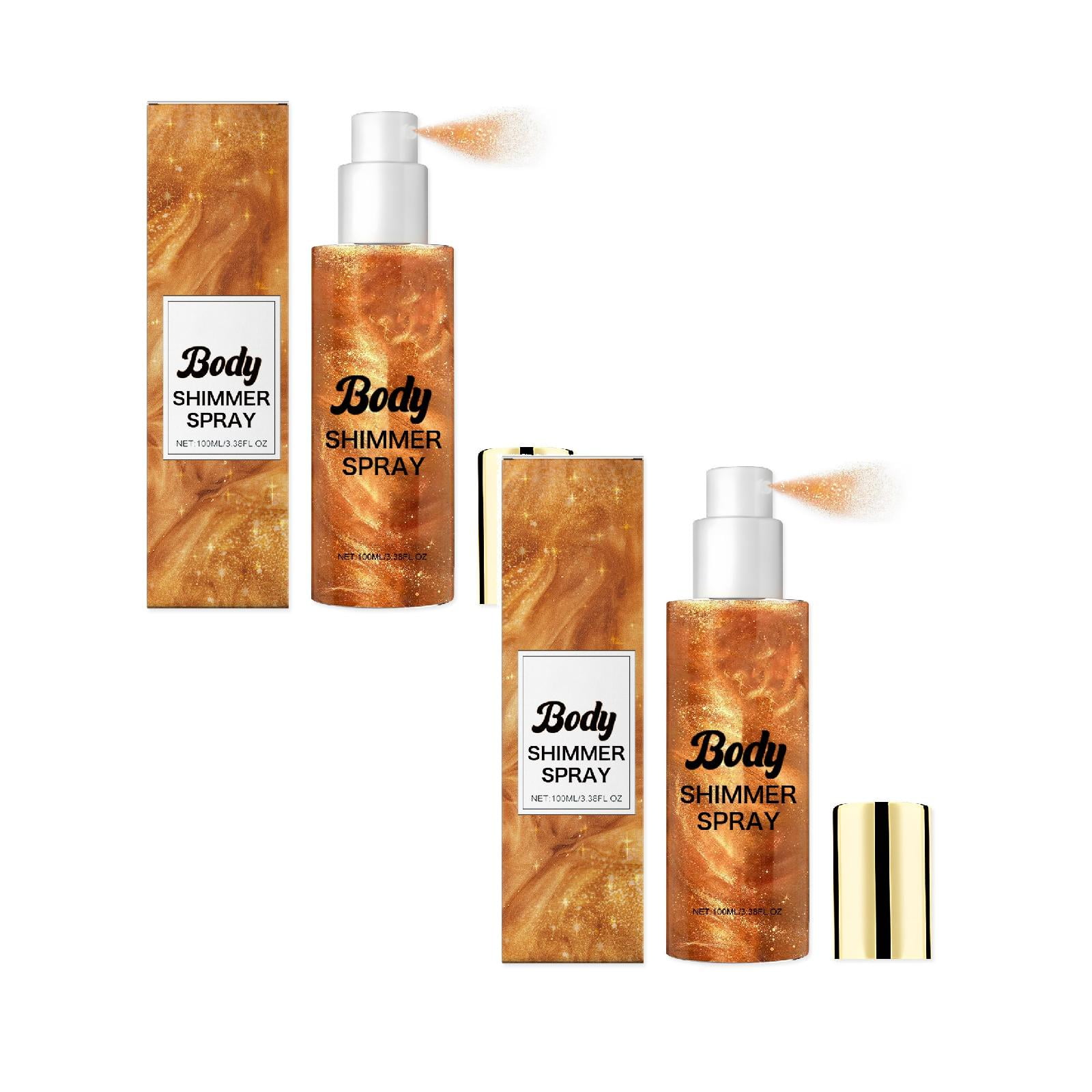 Body Glitter Spray, Summer Body Glitter Moisturizing Light Glow ...