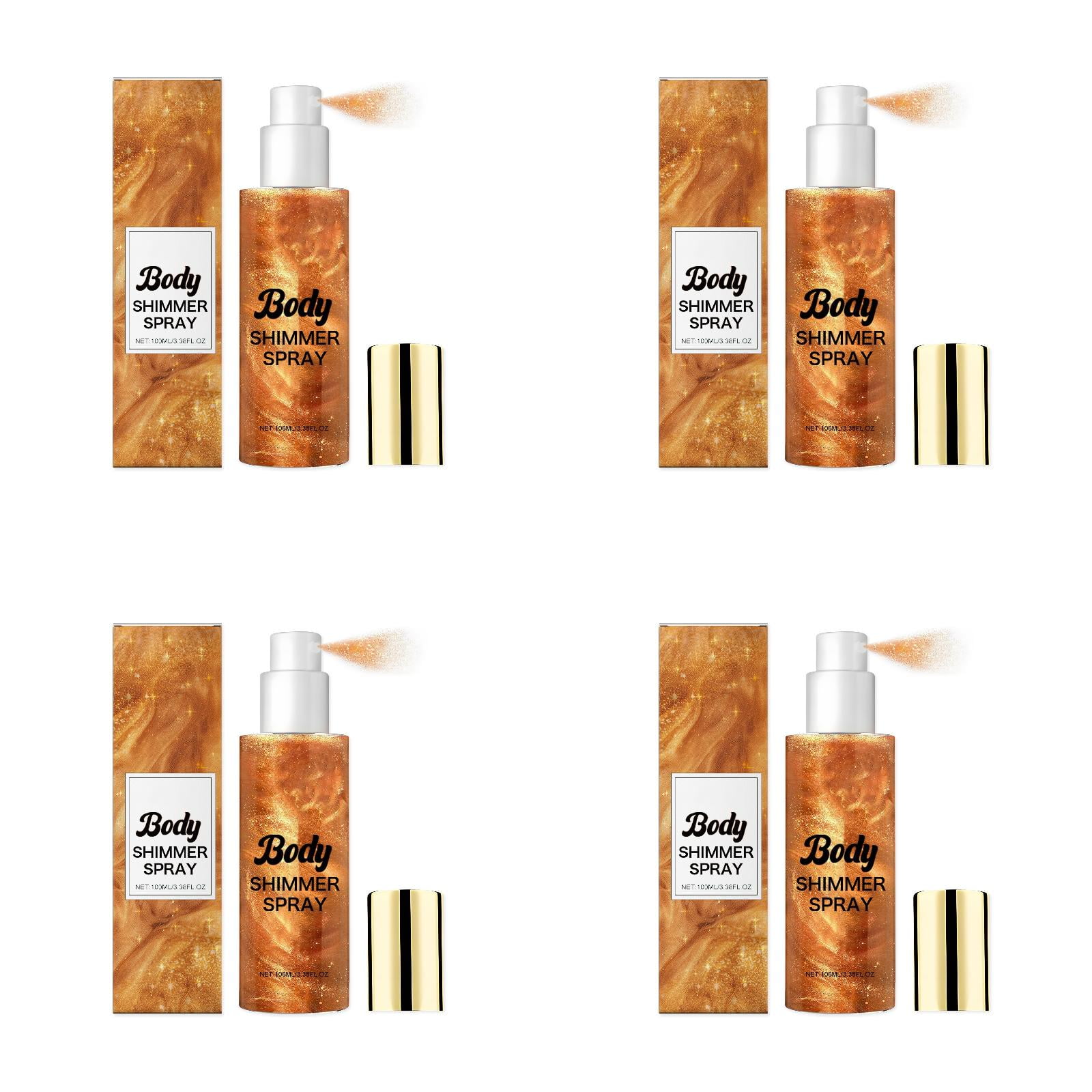 Body Glitter Spray, Summer Body Glitter Moisturizing Light Glow ...