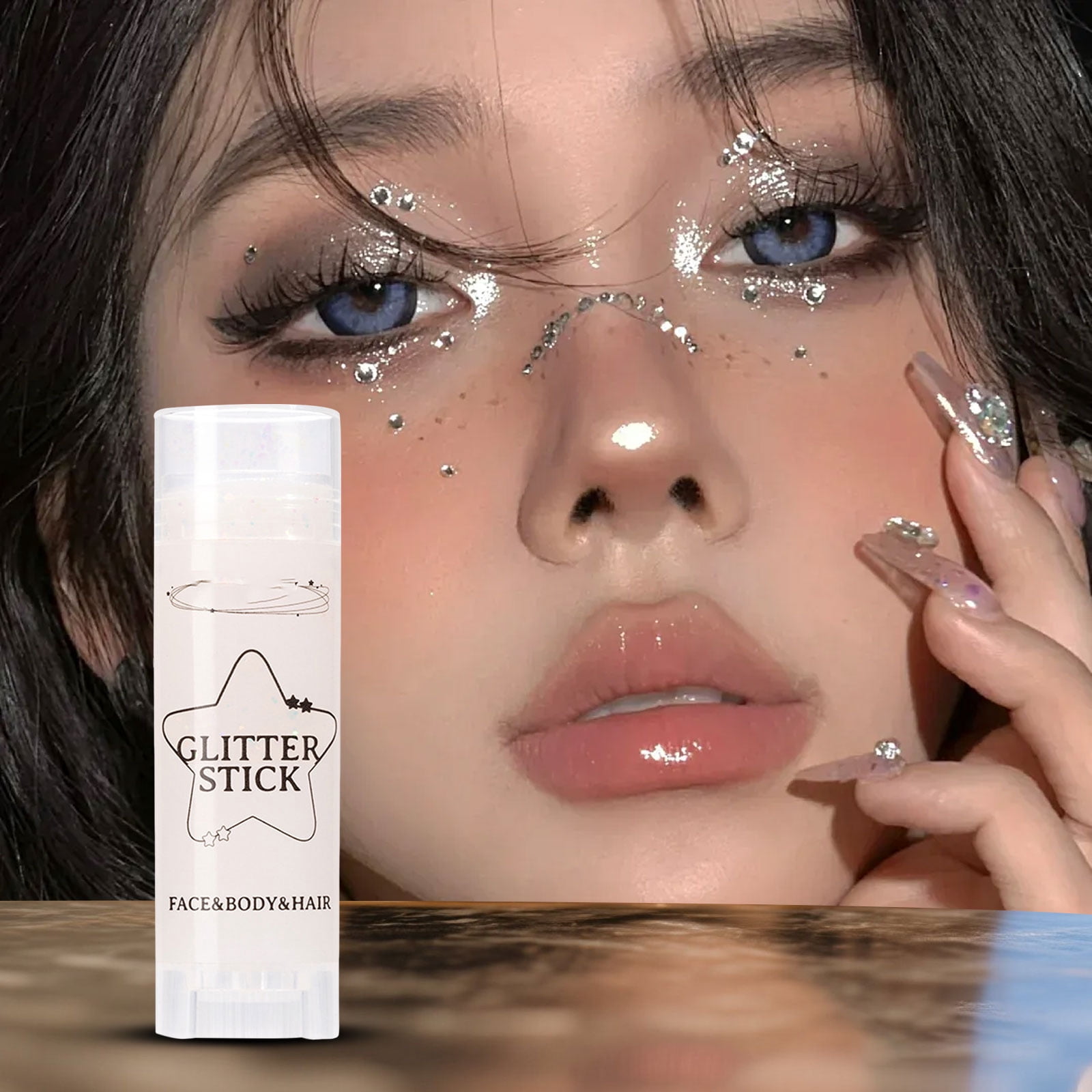 Body Glitter Stick Face Hair Glitter Makeup Sparkling Sequins Glitter ...