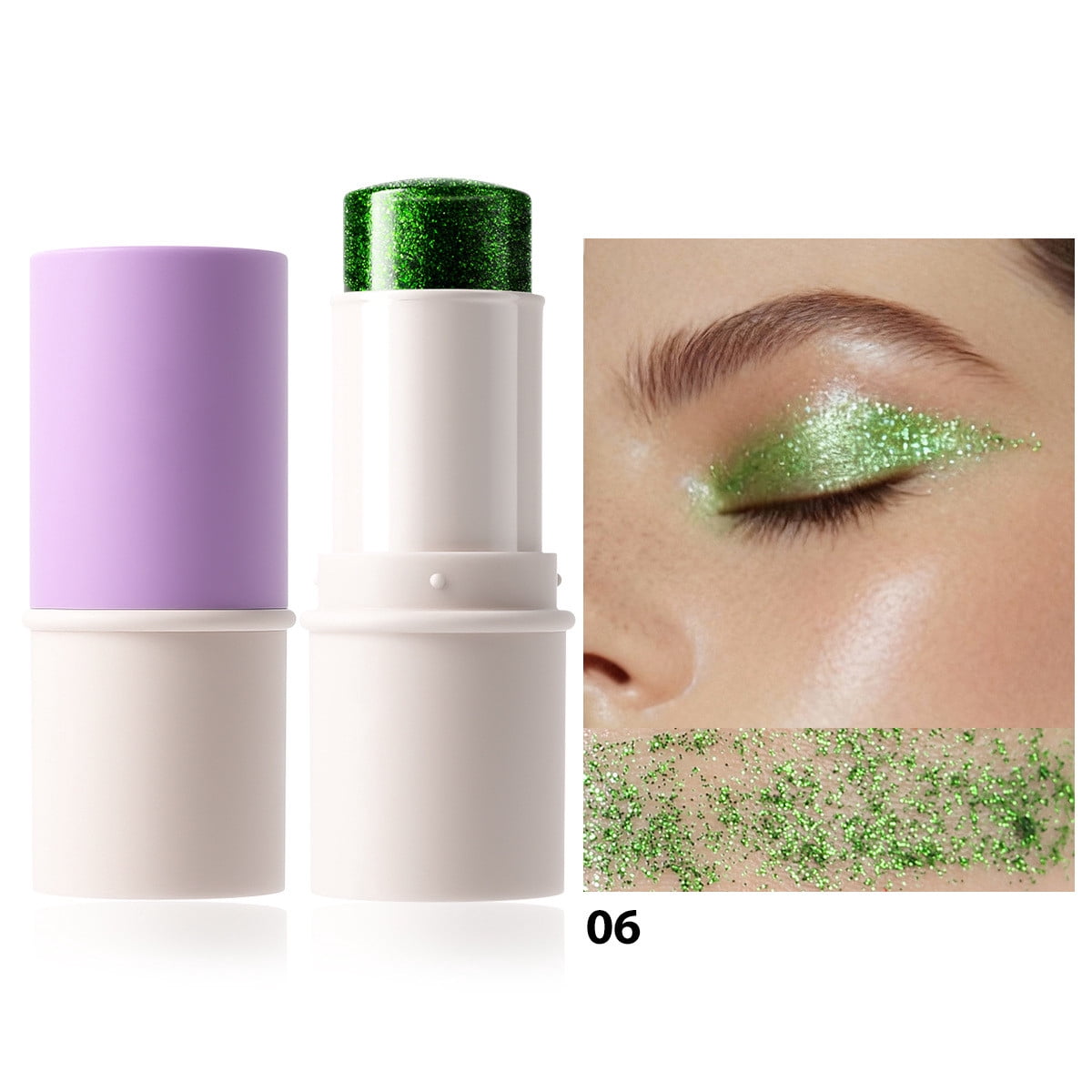 Body Glitter Stick,Halloween Face Hair Glitter Makeup for Kids Women ...
