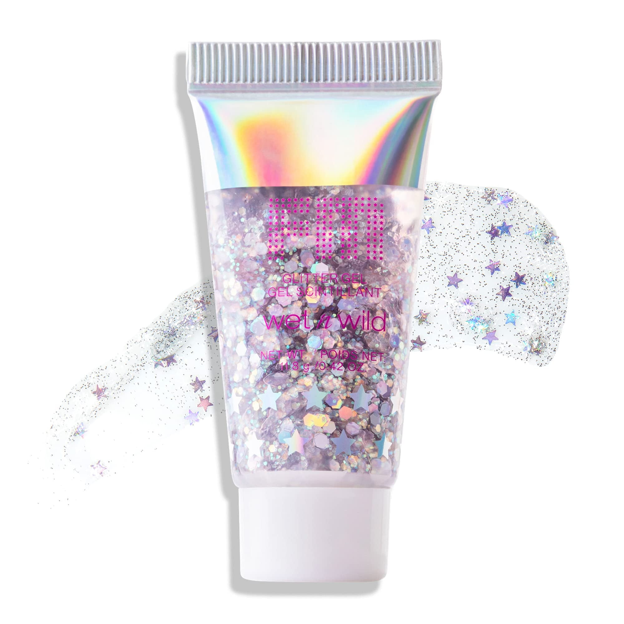 Body Glitter by Wet n Wild Fantasy Makers Glitter Gel Silver Seeing ...