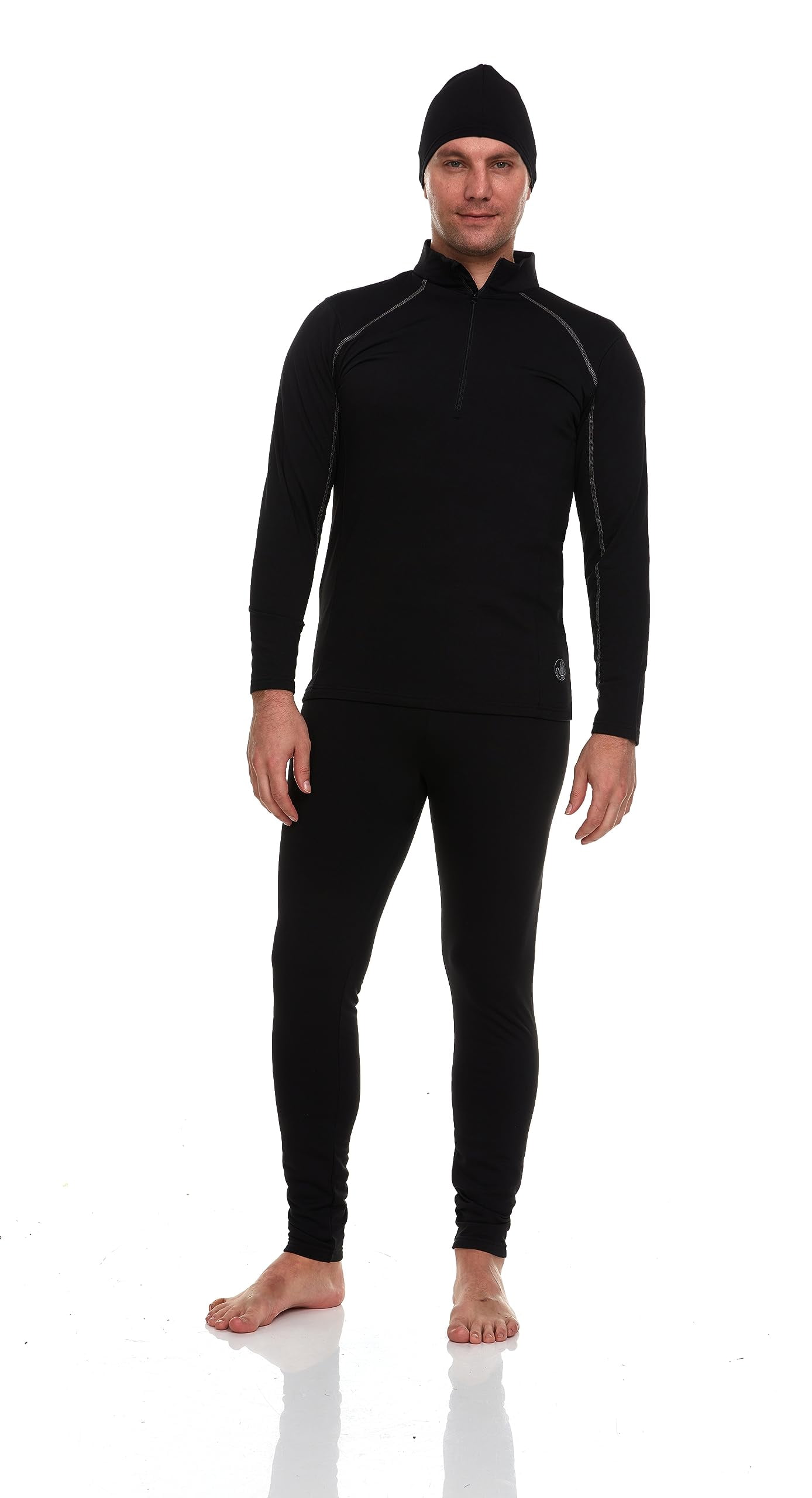 Body Glove 3-Pack Men's Thermal Underwear - Fleece Insulated Long ...
