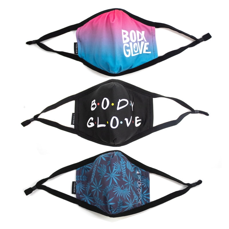 Body Glove 3-Piece Women's Face Mask Set - Walmart.com