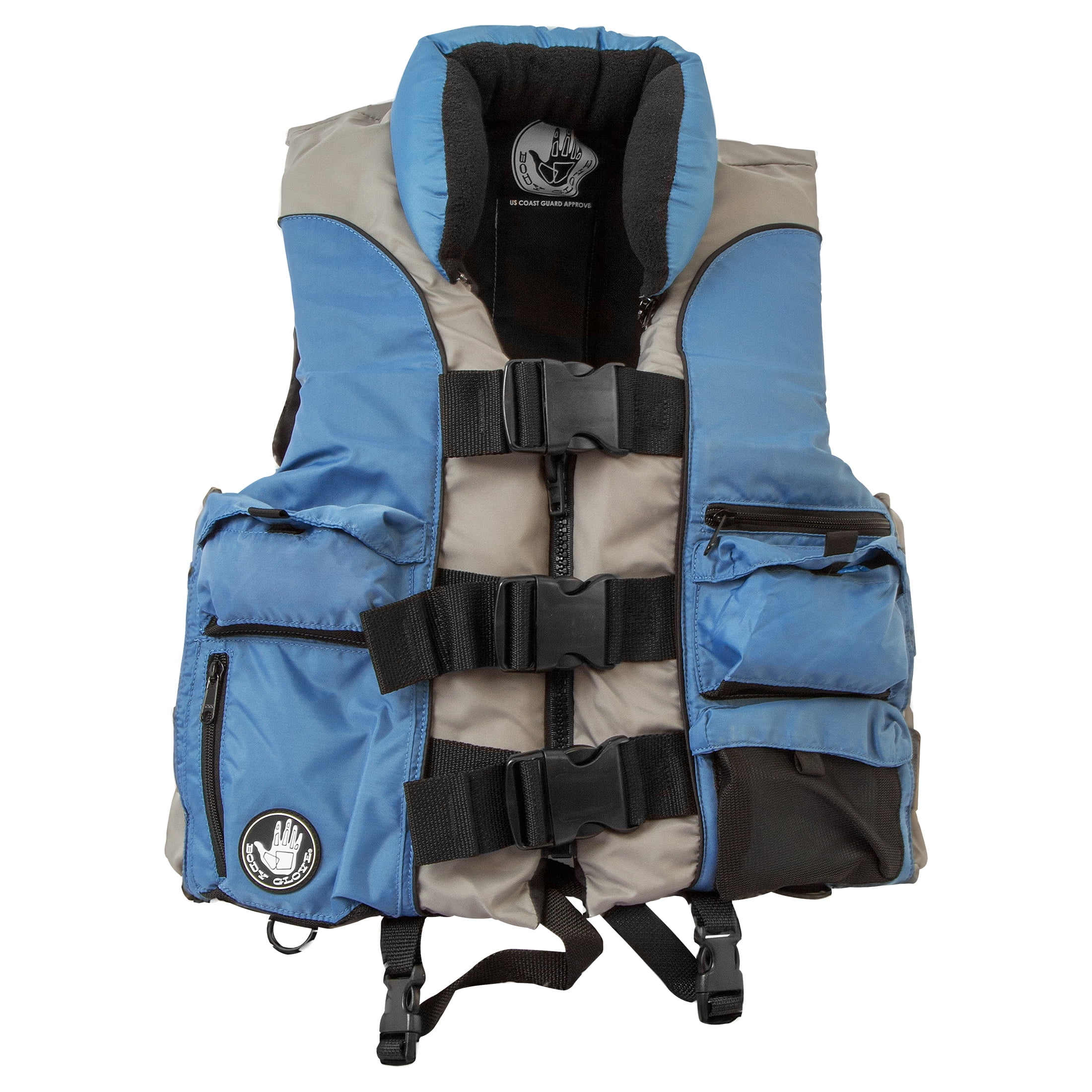 Body Glove Angler Fishing Vest US Coast Guard Approved Life Jacket - L ...