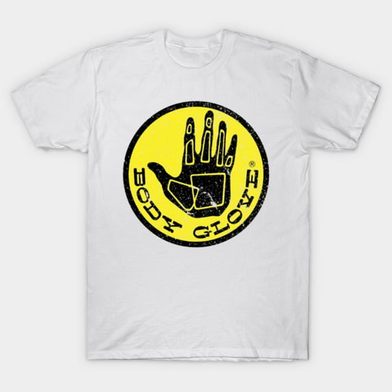 Body Glove Back Print Retro Vintage 80s Surf Style Design Unisex T ...