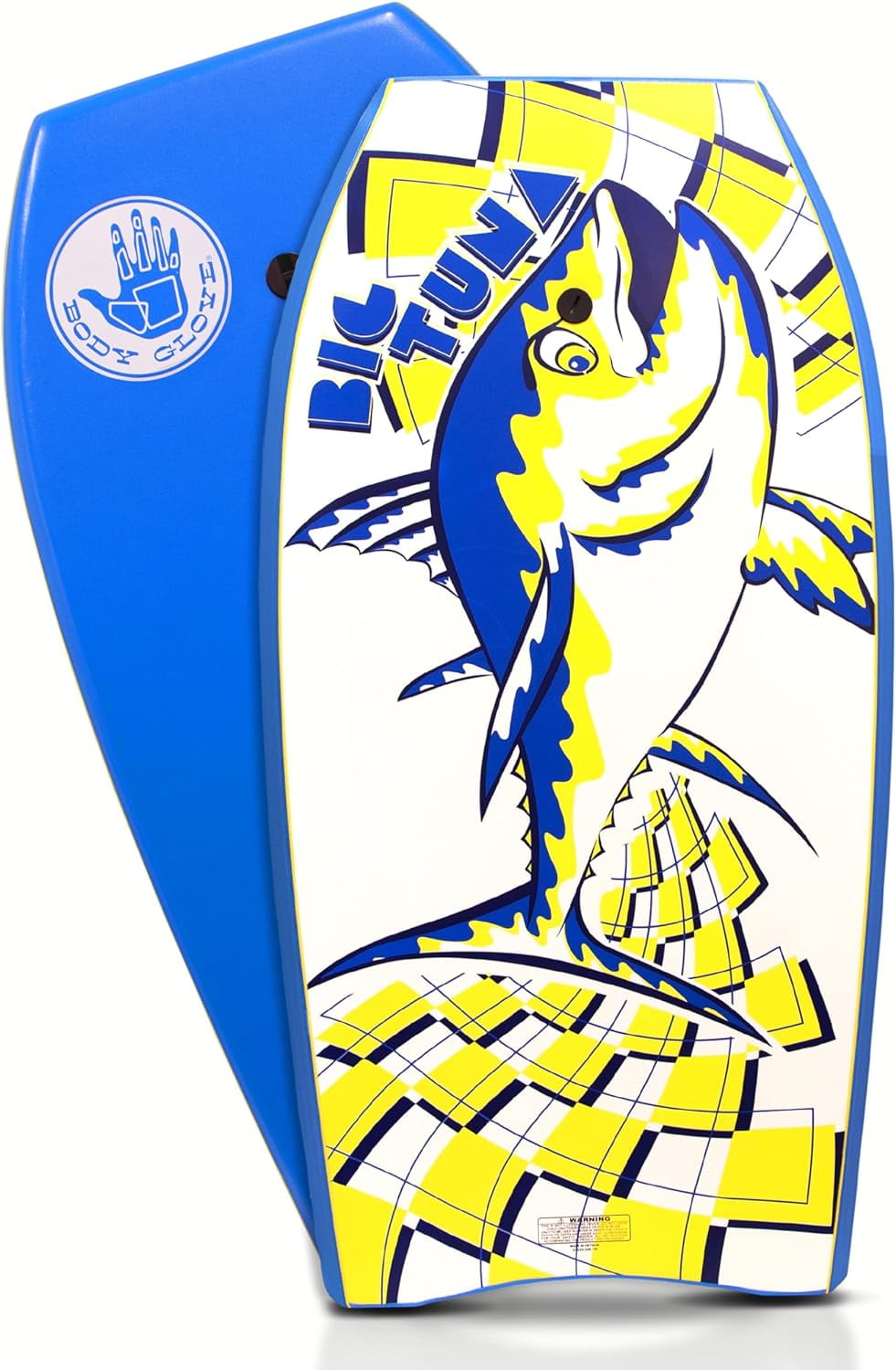 Body Glove Big Tuna 45 inch Large Bodyboard for Tall Riders with Coiled ...