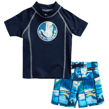 Paw Patrol Toddler Boys' Rash Guard and Swim Trunks Set, Sizes 2T-4T ...