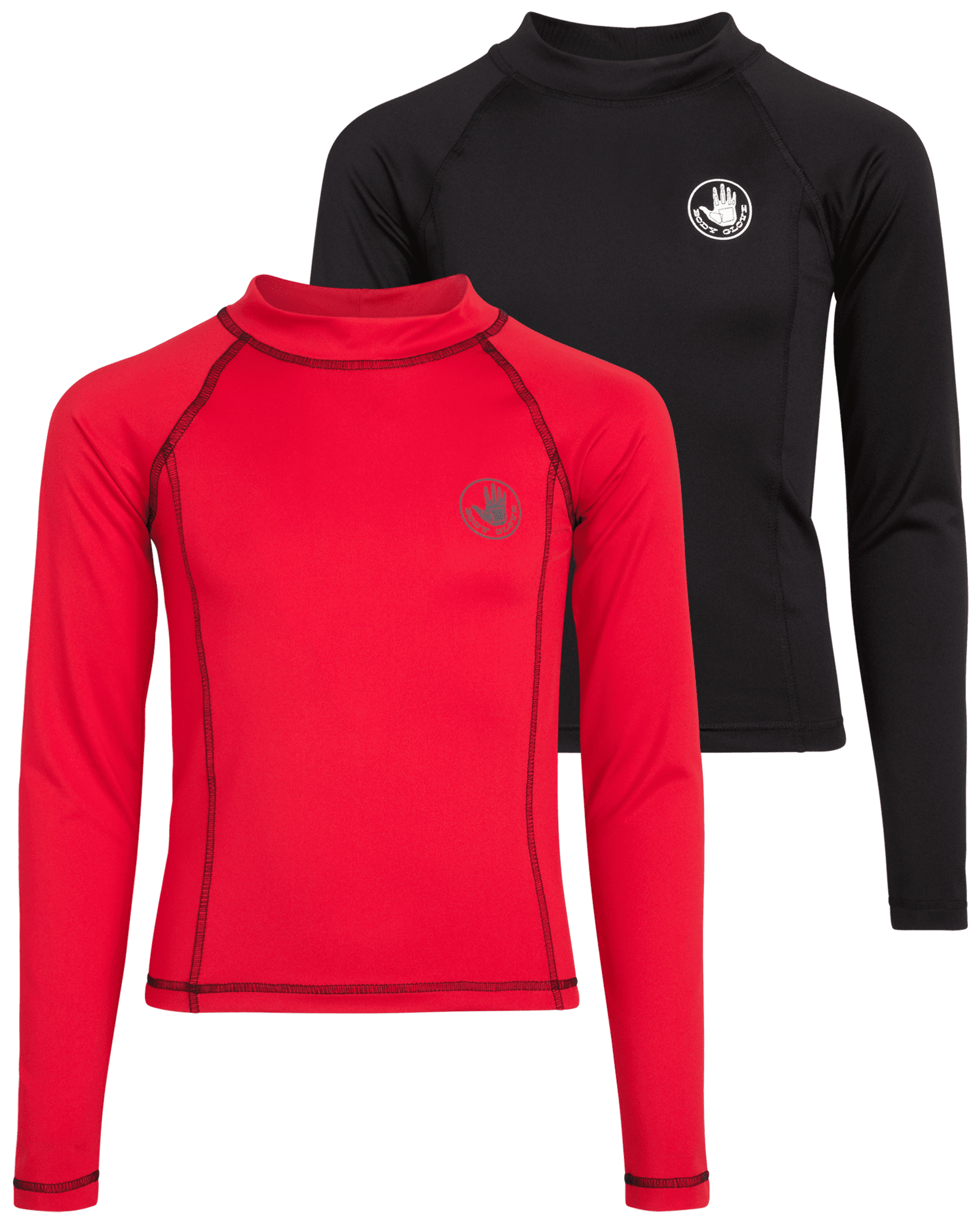 Body Glove Boys' UV Youth Rash Guard Swim Shirt, Long Sleeve, 2 Pack ...