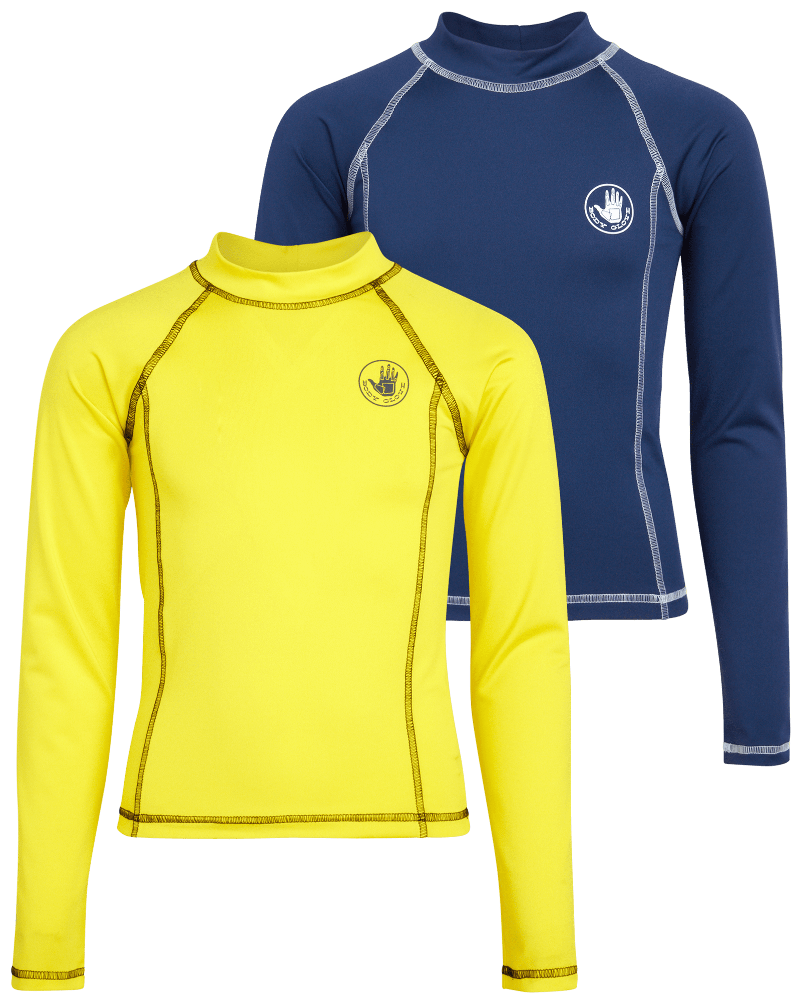 Body Glove Boys' Long Sleeve Rash Guard Shirt – 2 Pack UPF 50+ Quick ...