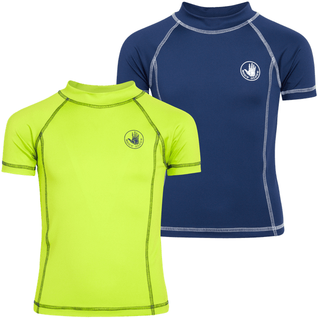 Body Glove Boys' Short Sleeve Rash Guard Shirt – 2 Pack UPF 50+ Quick ...