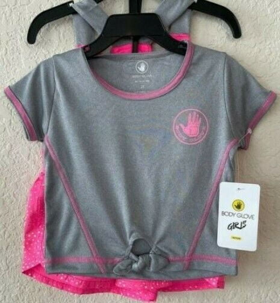 Body Glove Girls Active Short Set with Matching Tank Top and T-Shirt 6X ...