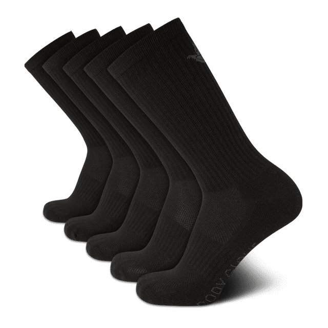 Body Glove Men's Socks - 5 Pack Performance Cushion Athletic Crew Socks ...