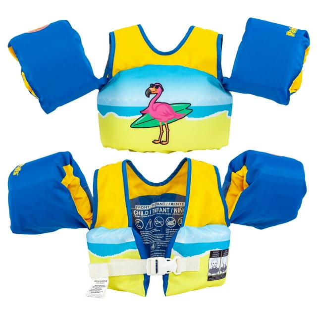 Body Glove Paddle Pals Life Jacket - USCG Approved Life Vest - Floatie ...