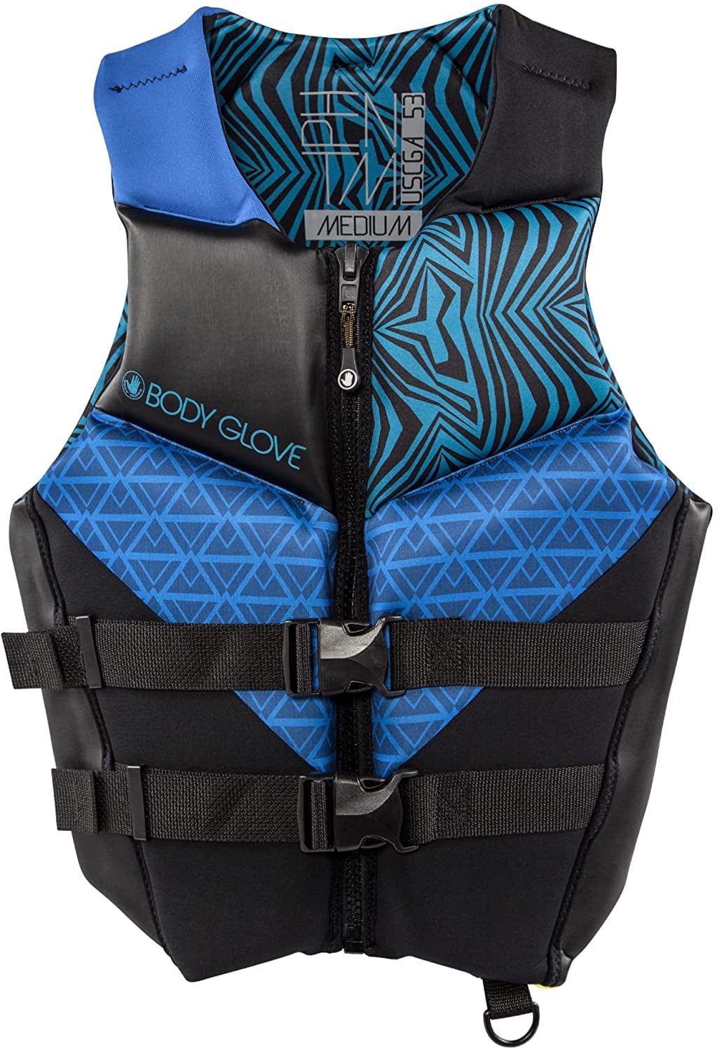 Body Glove Phantom Men's PFD Adult Life Jacket, Small, Blue - Walmart.com