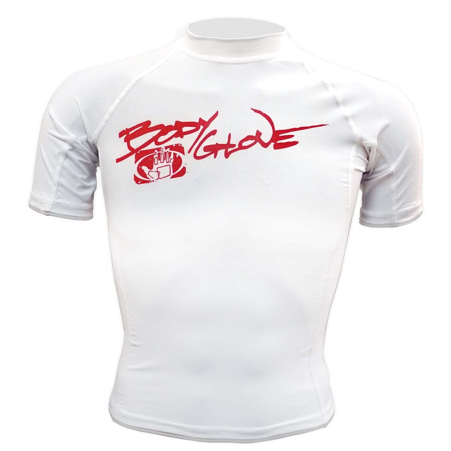 Body Glove S/A Youth Lycra Rash Guards, Unisex, White, Unisex, White ...