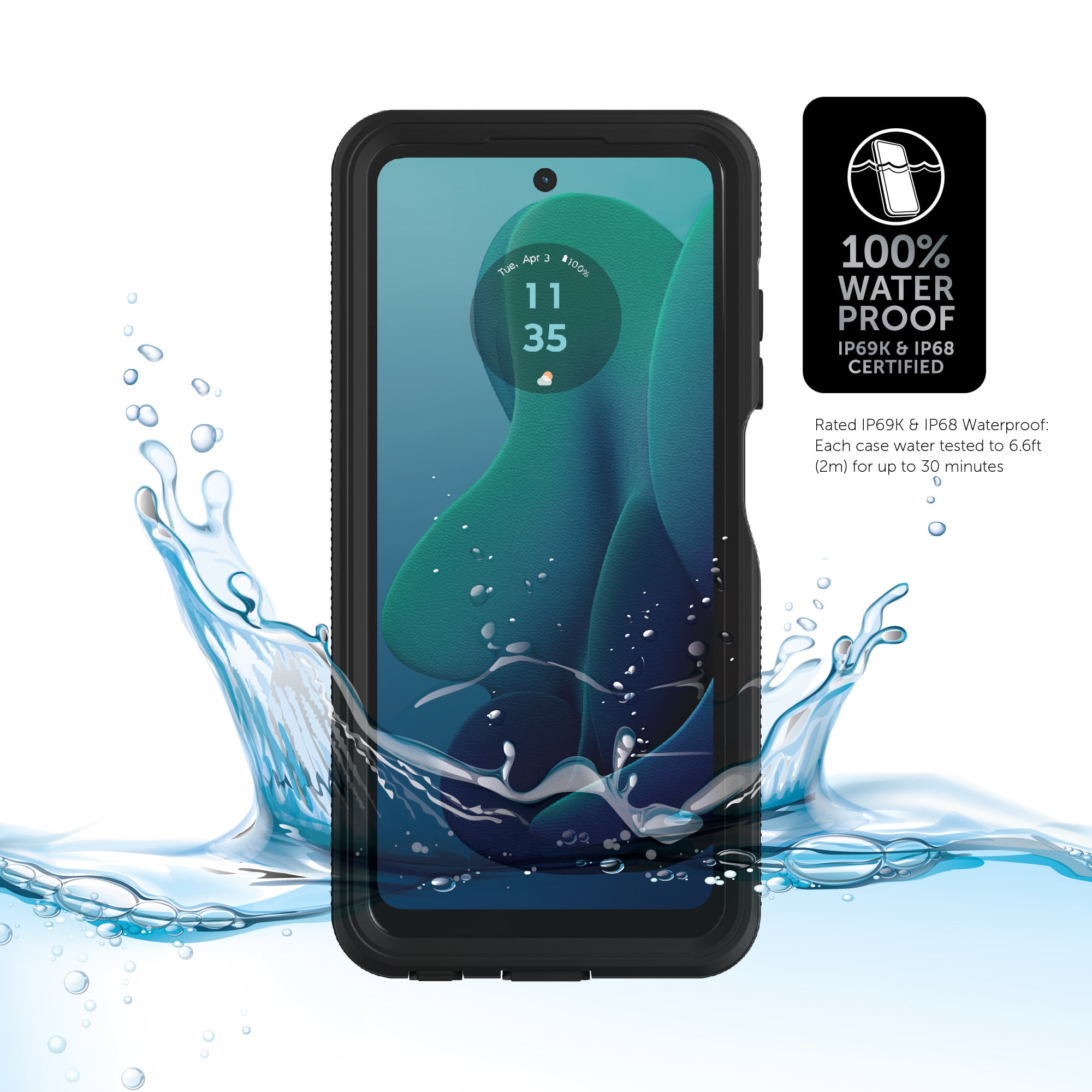 Body Glove Tidal Waterproof Phone Case for Motorola moto g 5G (2024 ...
